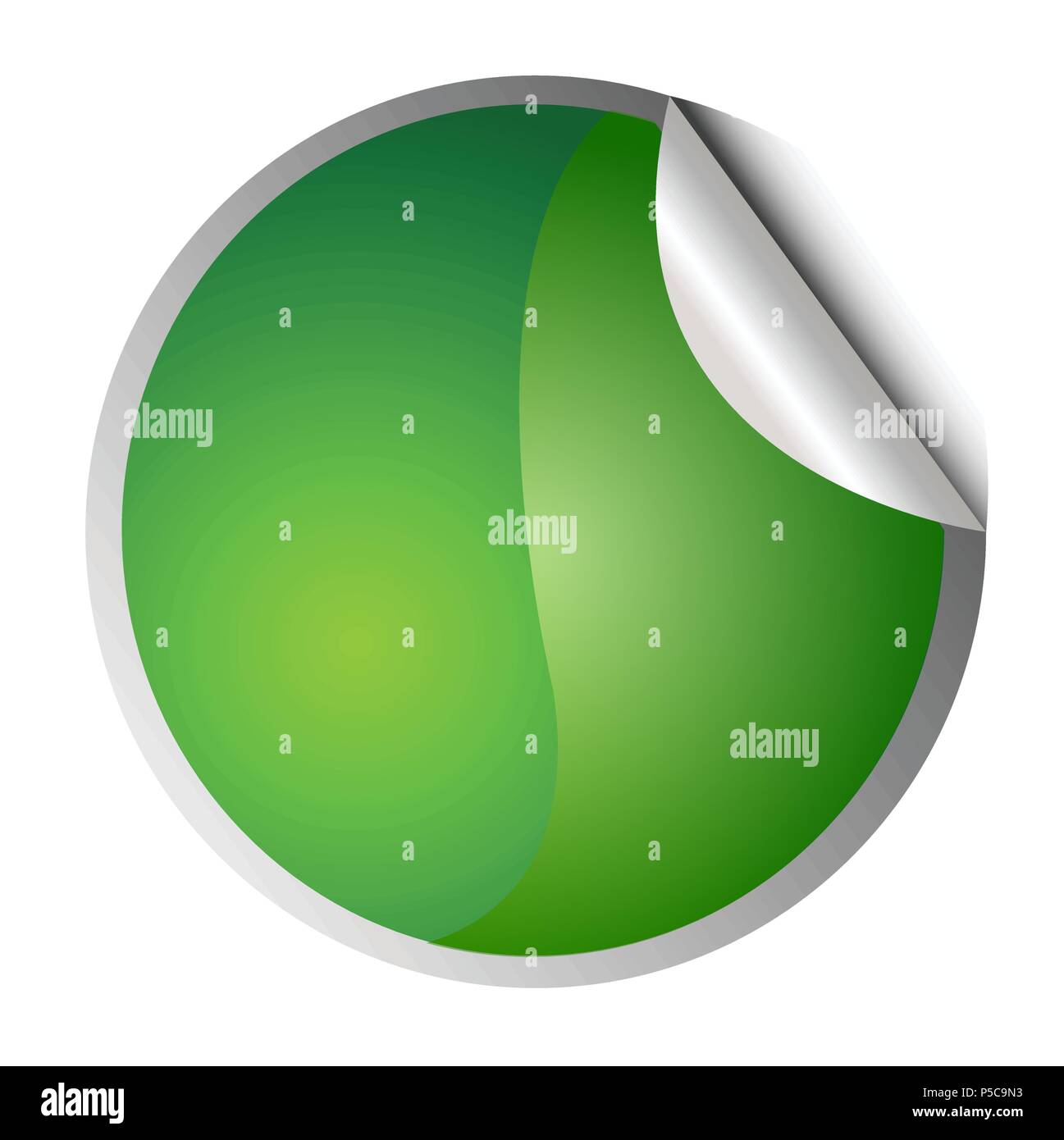 Green tab Stock Vector Images - Alamy
