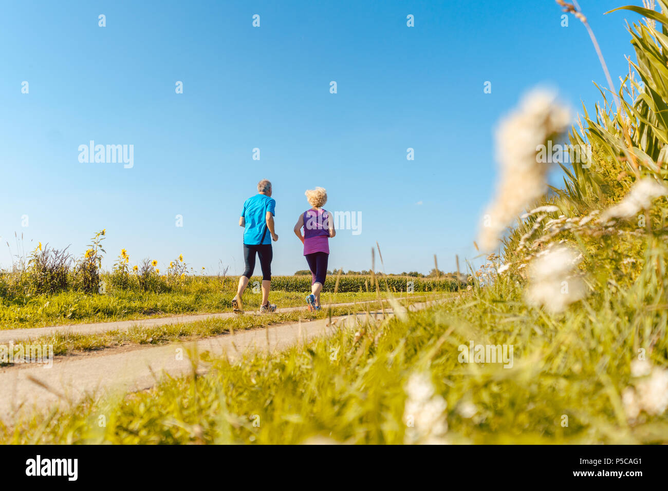 Healthy elderly hi-res stock photography and images - Alamy