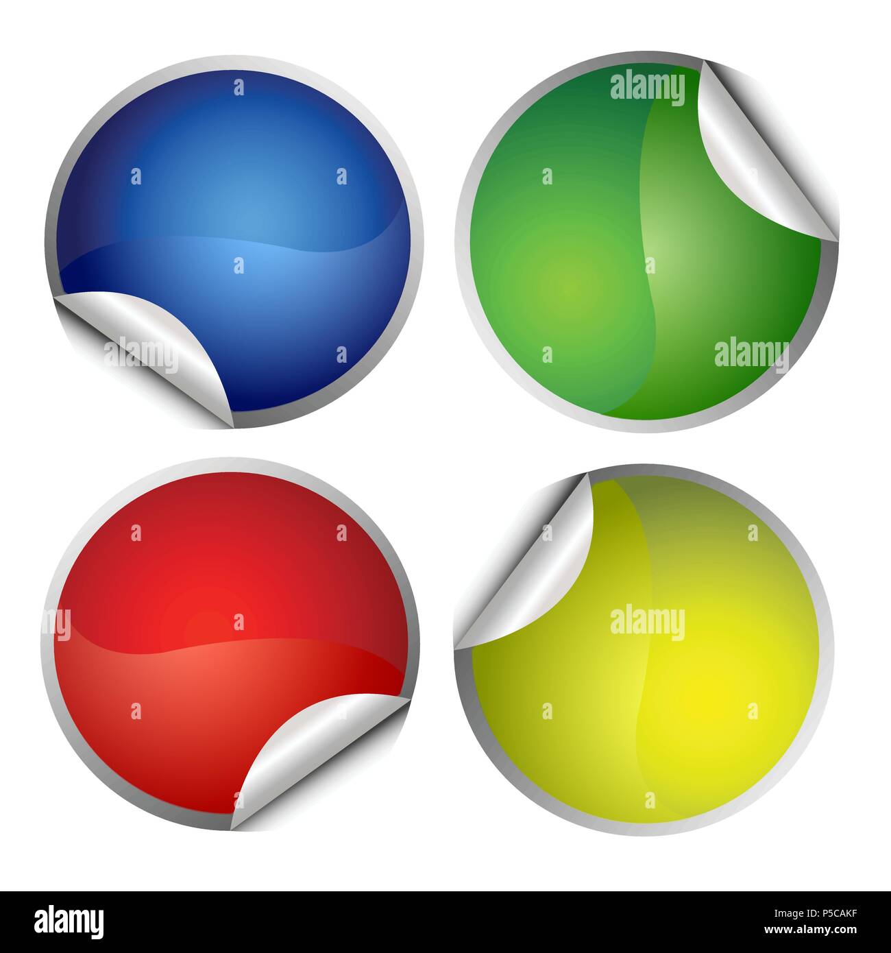 Blank etiquette Stock Vector Images - Alamy