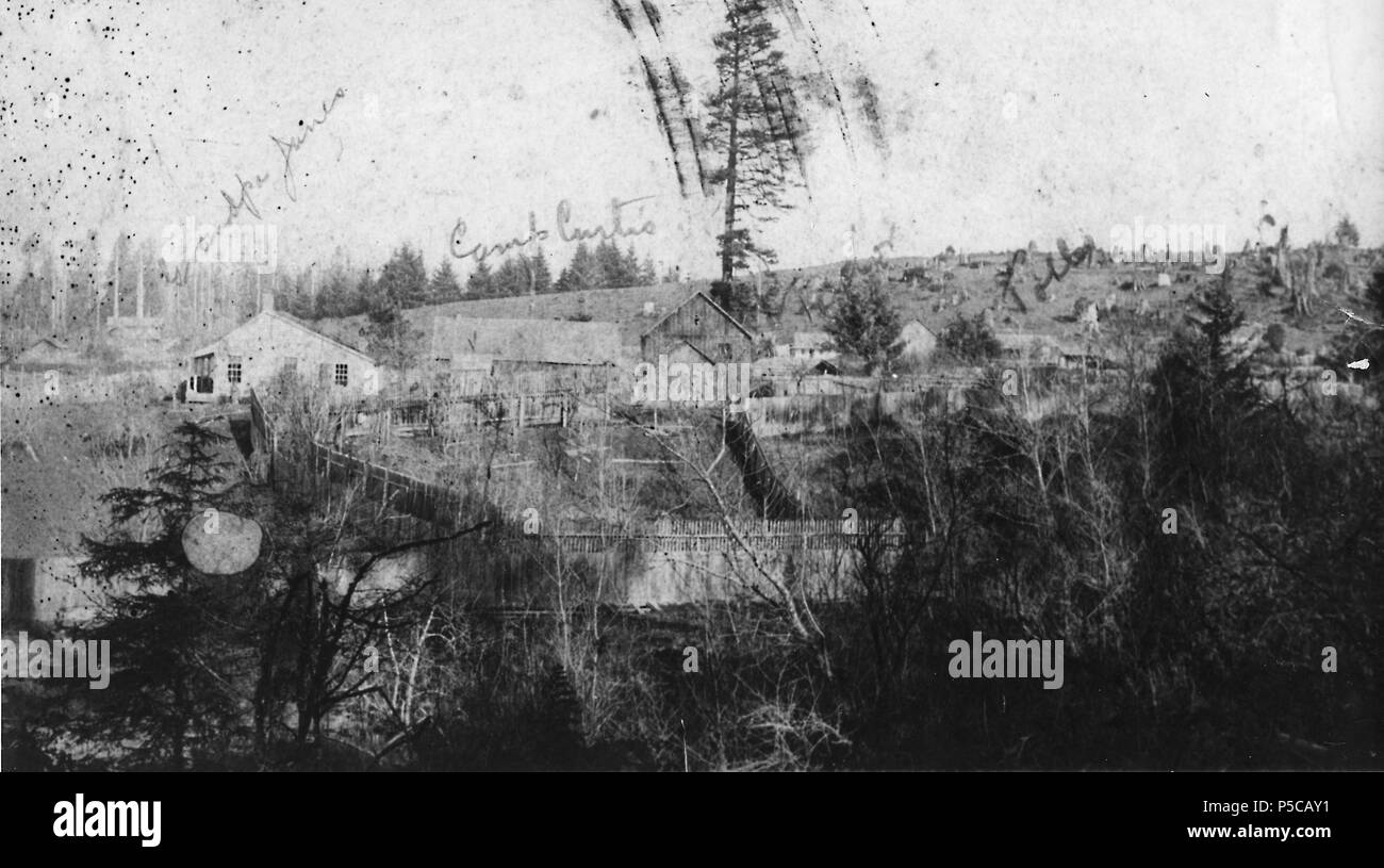 N/A. English: A photograph of Camp Curtis identified by the Janes ...