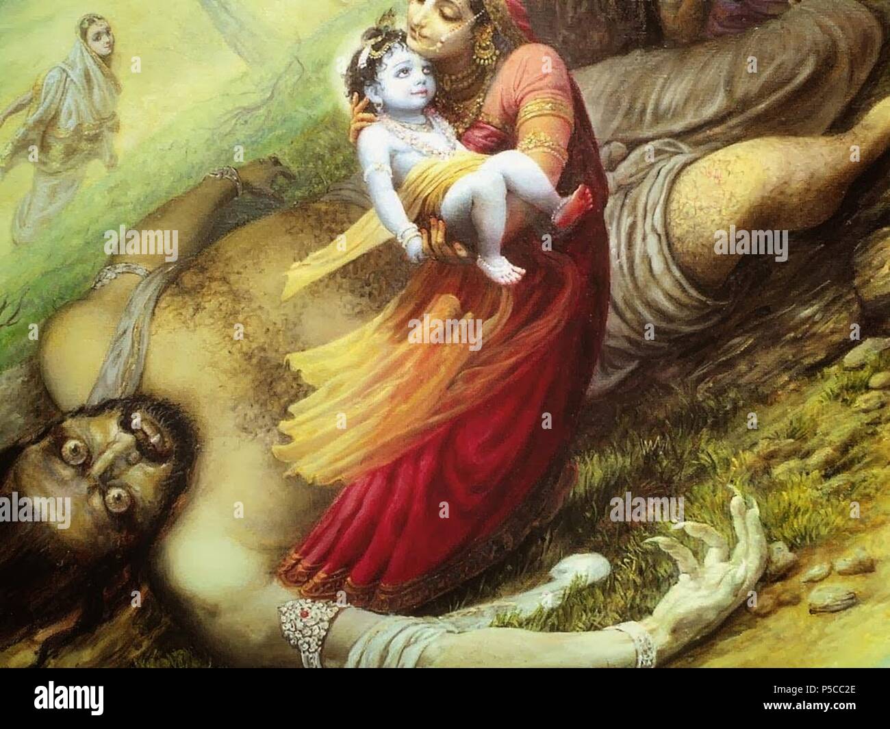 Krishna Killing High Resolution Stock Photography and Images - Alamy