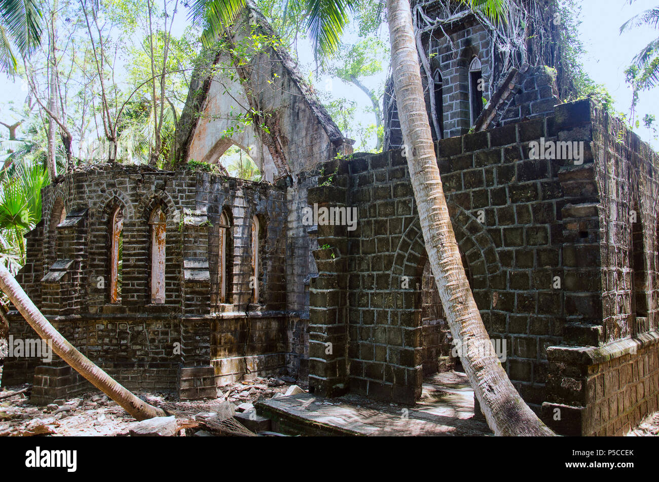 Ross island andaman india hi-res stock photography and images - Alamy