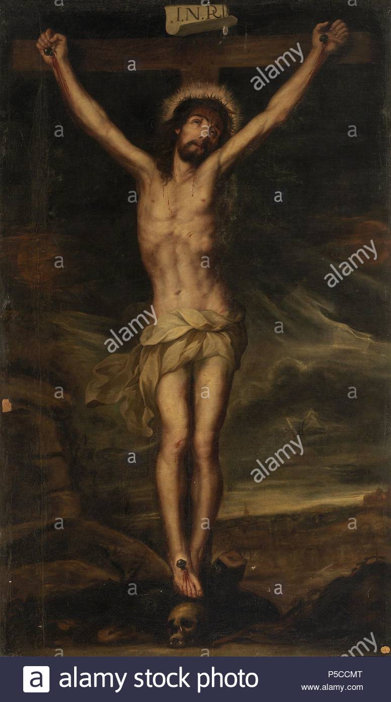 Fine Arts Religious Art Jesus Christ Crucifixion Painting Stock Photos & Fine Arts Religious Art ...