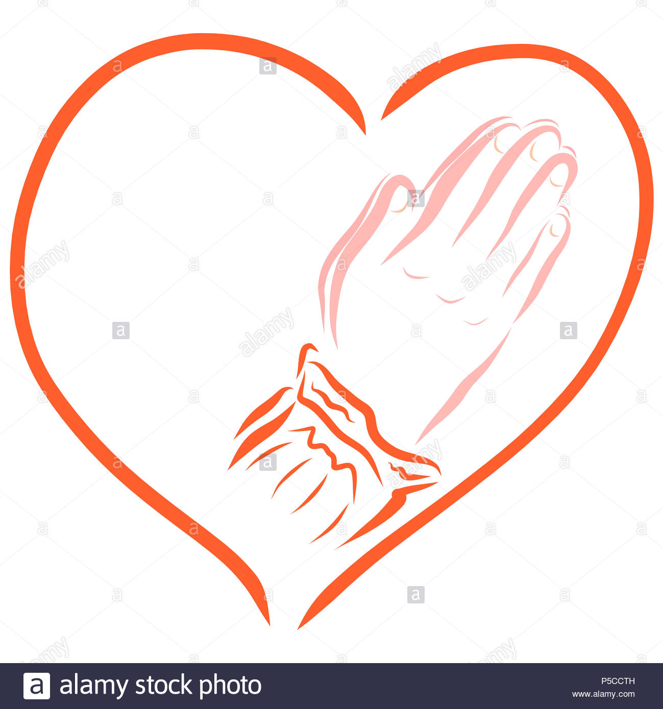 Prayer Hands Heaven Stock Photos & Prayer Hands Heaven Stock Images - Alamy