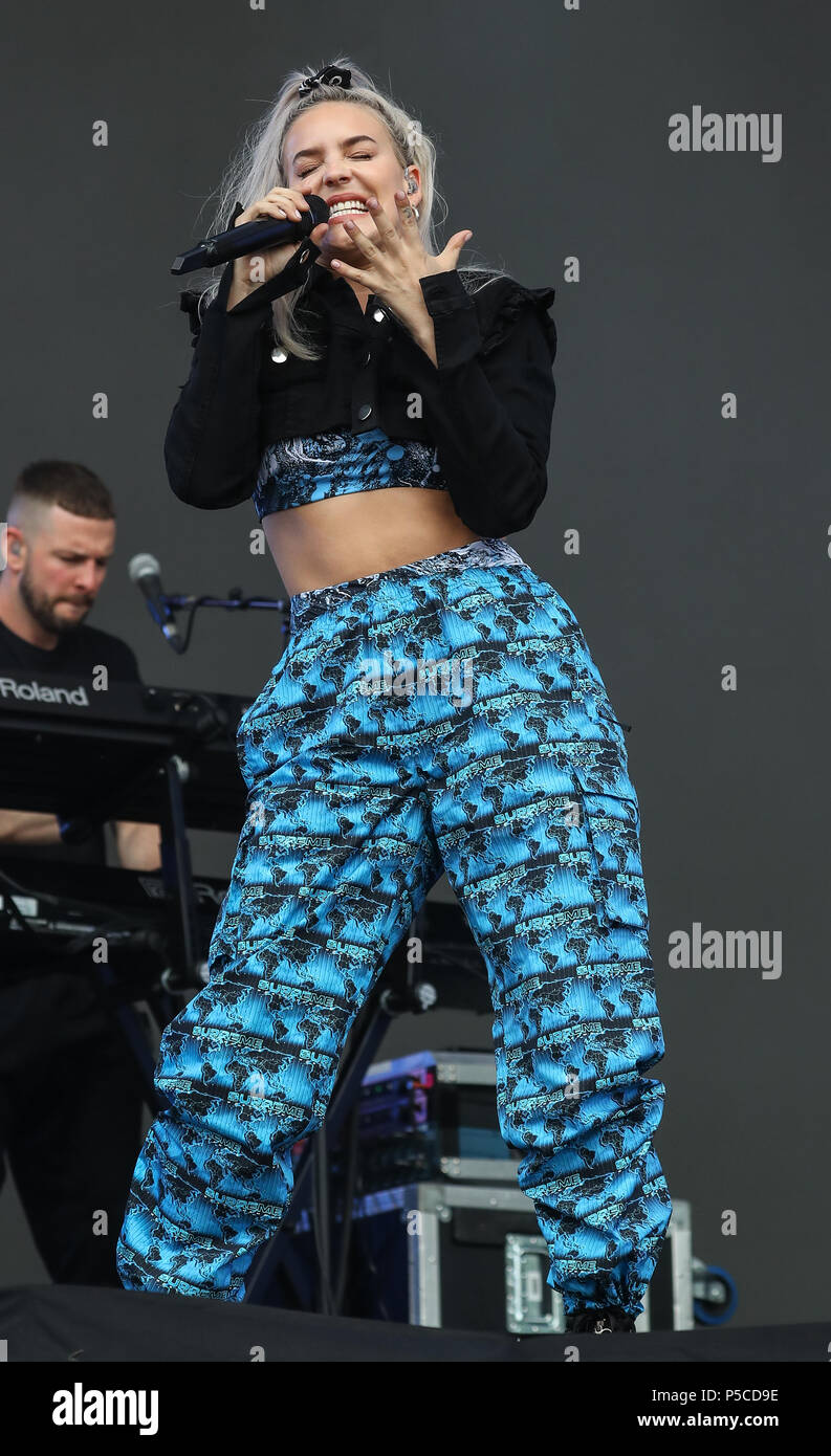 Radio 1's Biggest Weekend in Singleton Park, Swansea - Anne-Marie ...