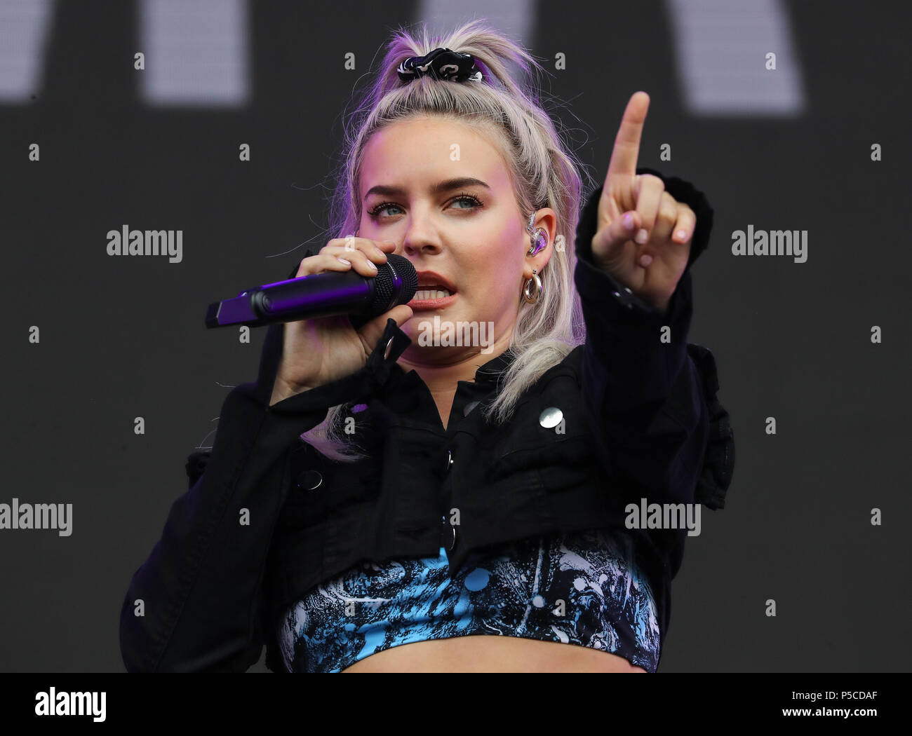 Radio 1's Biggest Weekend in Singleton Park, Swansea - Anne-Marie ...