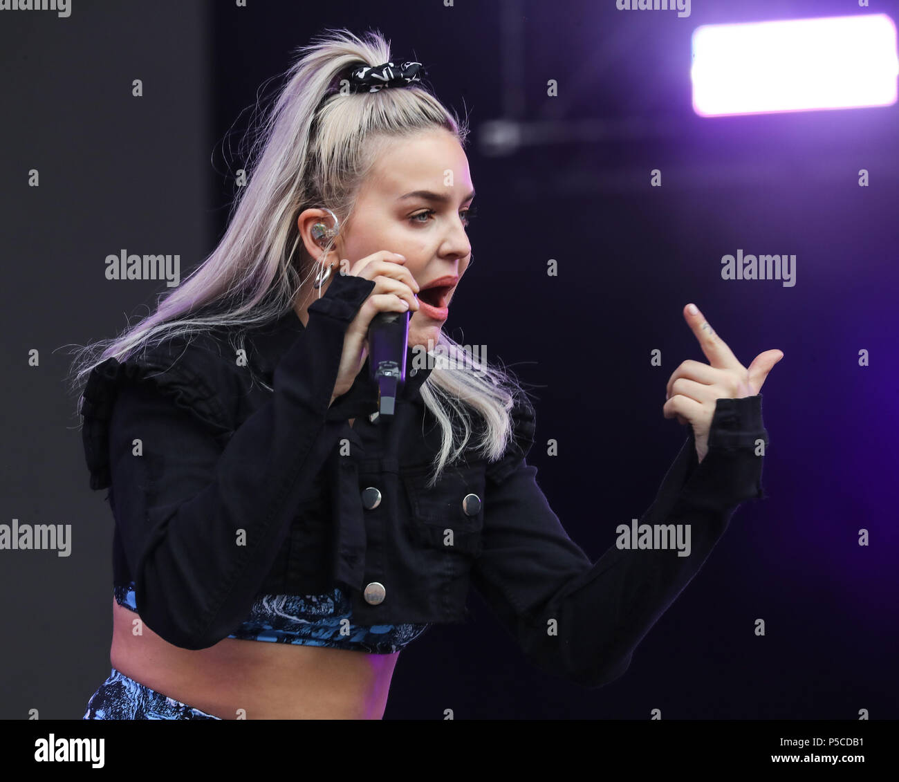 Radio 1's Biggest Weekend in Singleton Park, Swansea - Anne-Marie ...