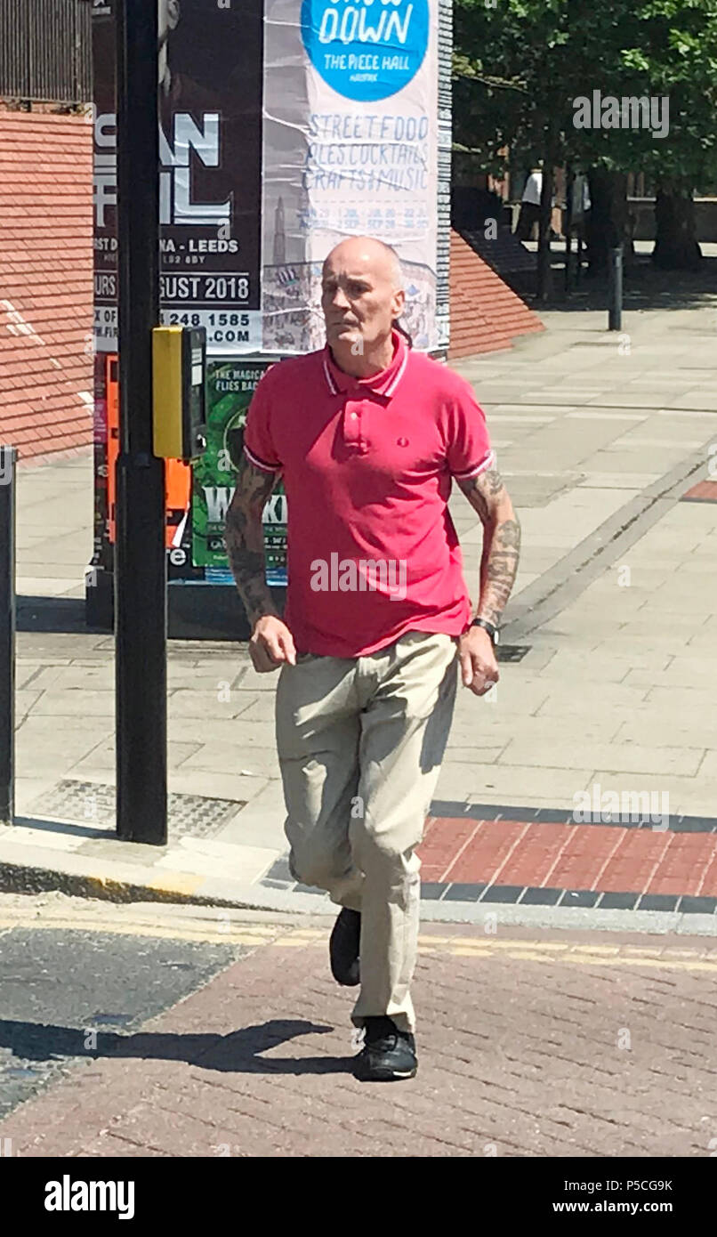 BEST QUALITY AVAILABLE David Batty, 58, from Doncaster, arrives at ...