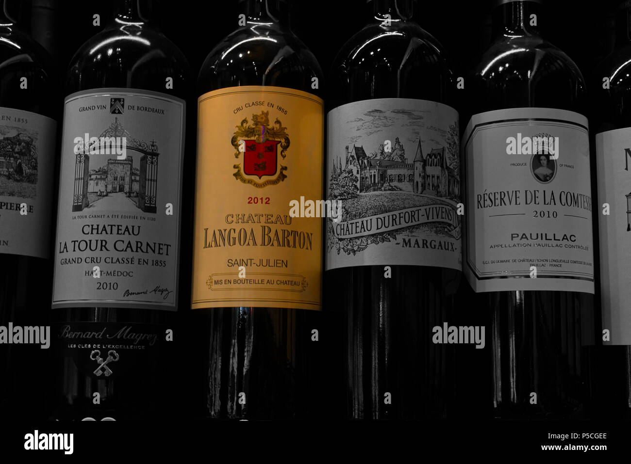 Bourdeaux winery hi-res stock photography and images - Alamy