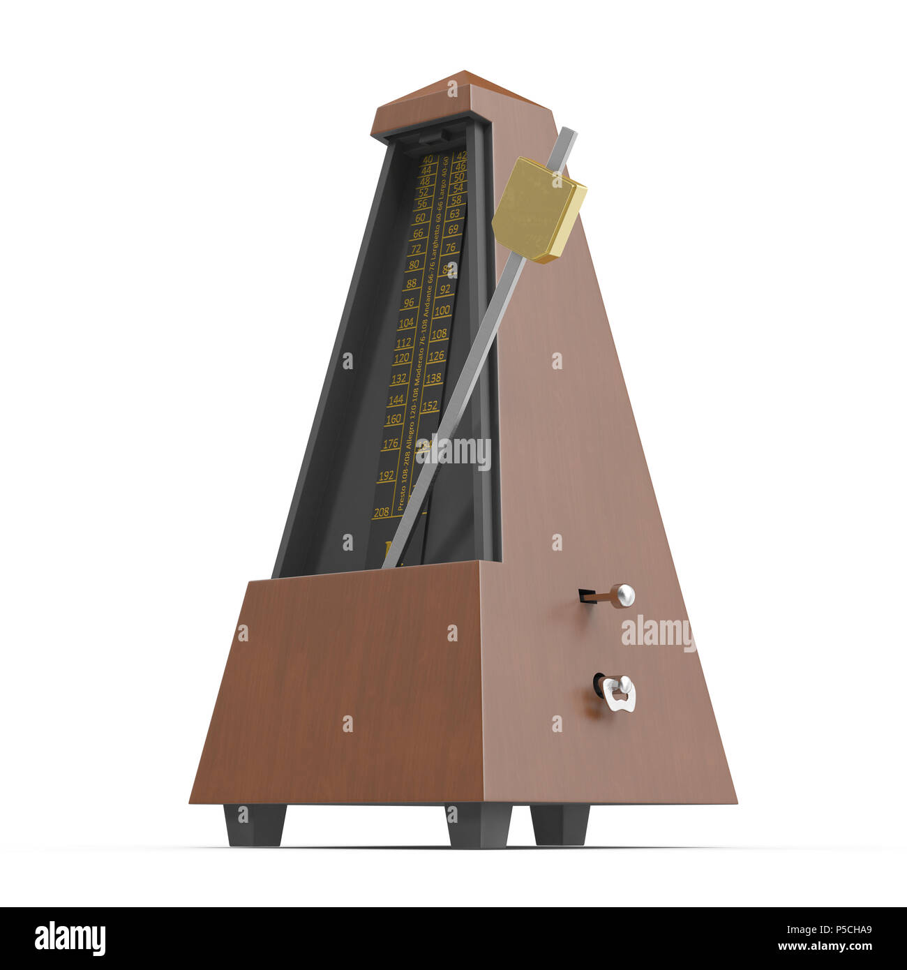 Metronome 3d hi-res stock photography and images - Alamy