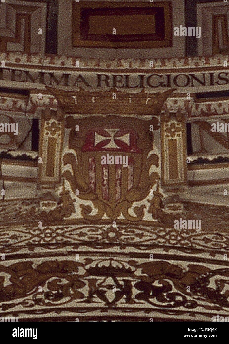 ESCUDO MERCEDARIO - DETALLE DE LA BOVEDA DE LA SALA PRINCIPAL - Detalle ...