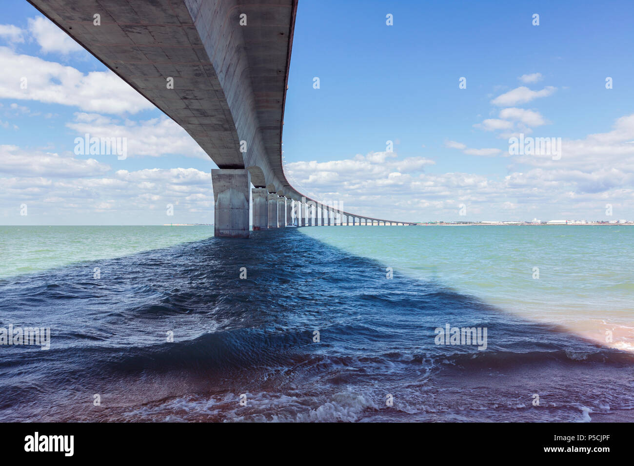 Ile de Re Bridge Stock Photo - Alamy