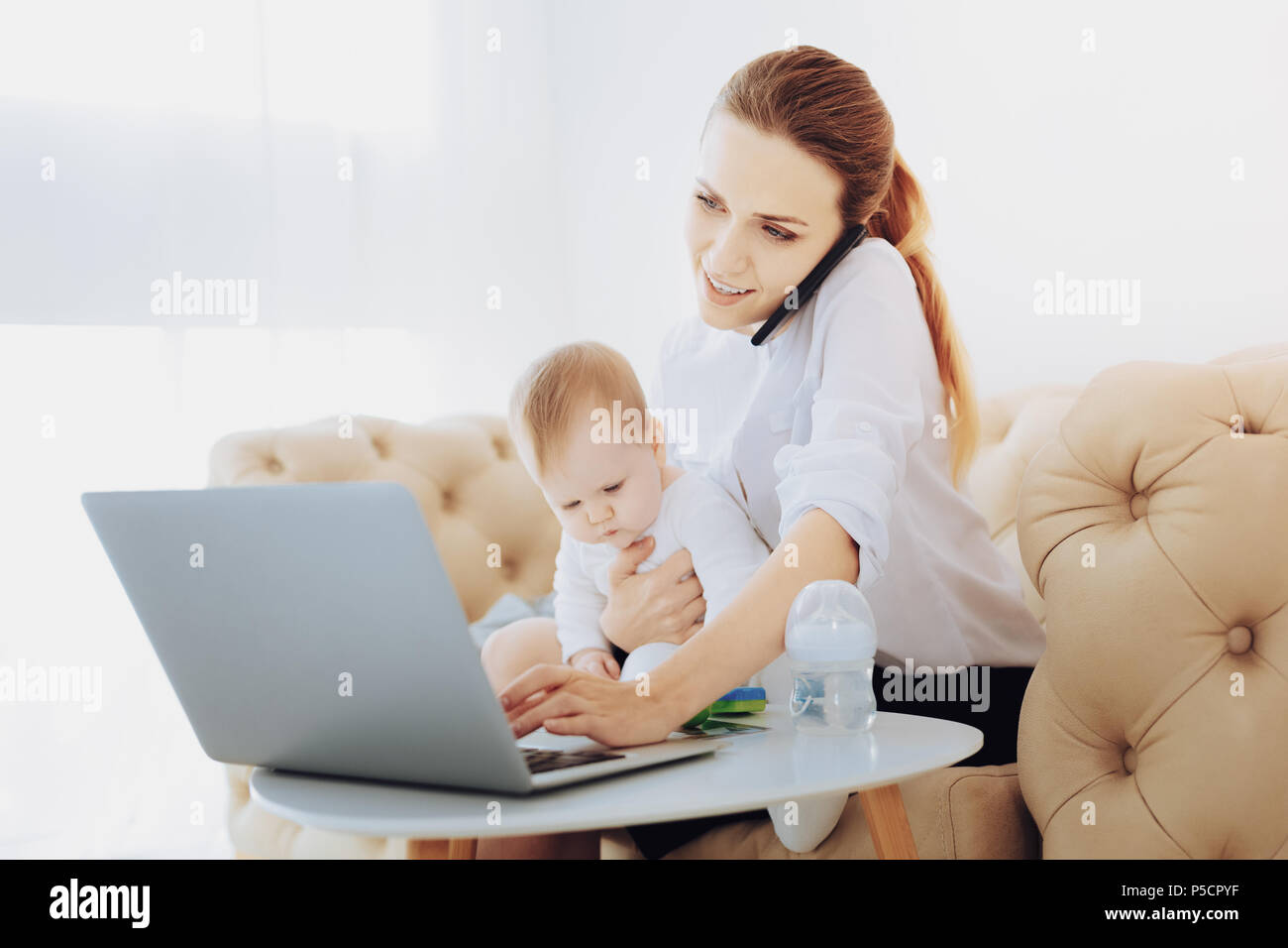 Person being busy hi-res stock photography and images - Alamy