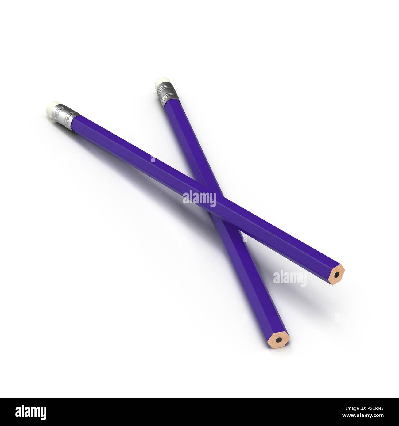 Unsharpened pencil Cut Out Stock Images & Pictures - Alamy