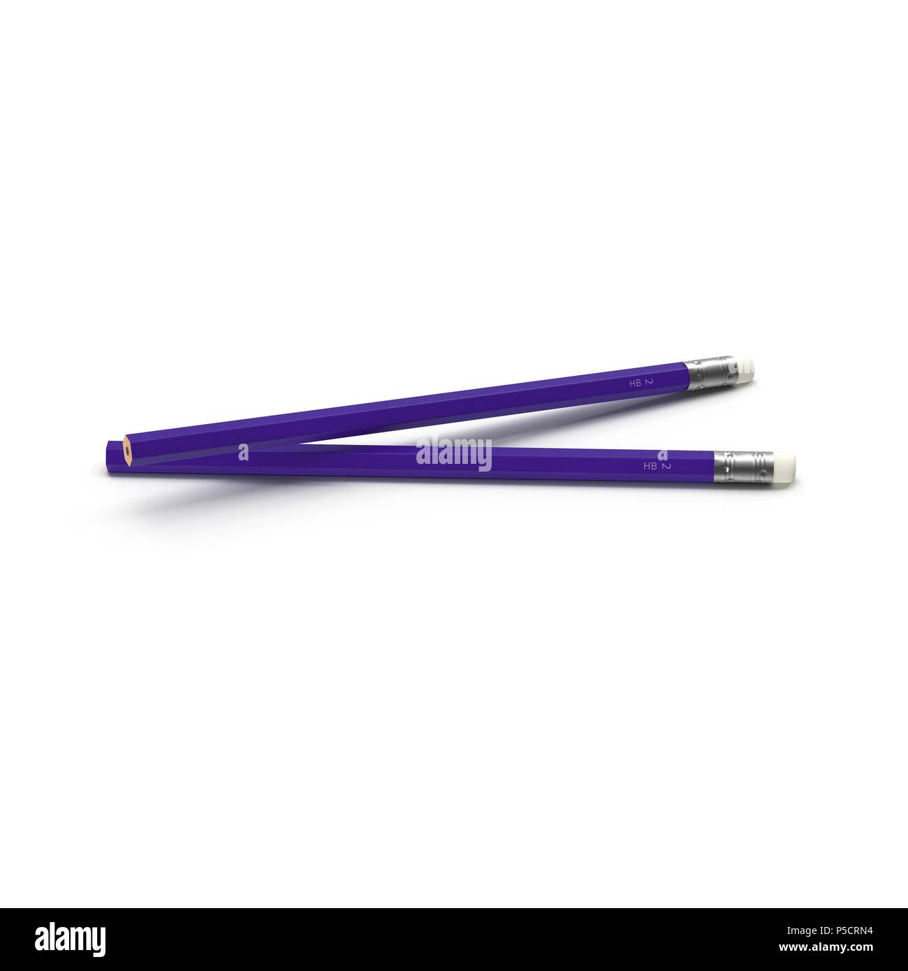 Unsharpened pencil Cut Out Stock Images & Pictures - Alamy
