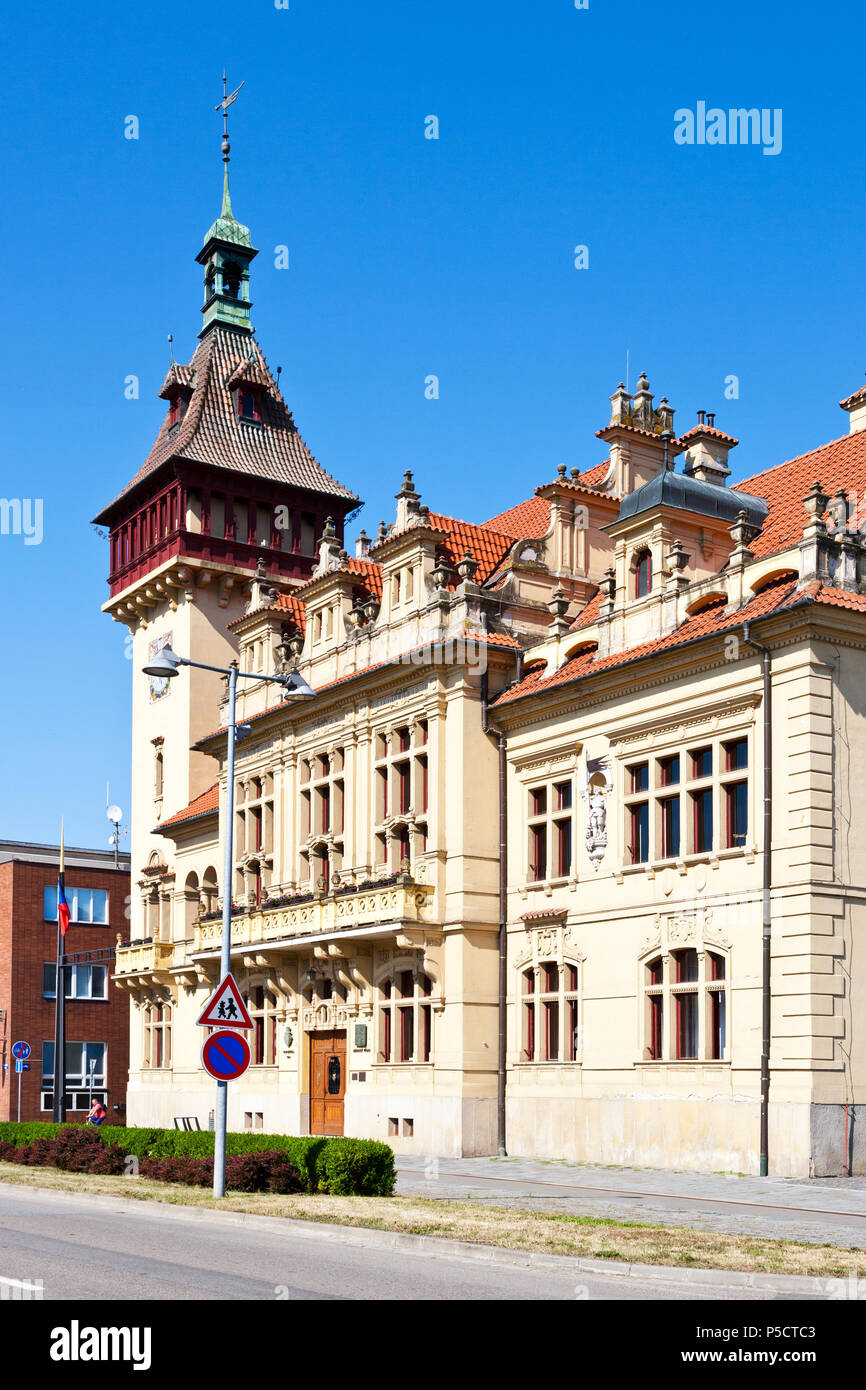 novorenesanční radnice, město Napajedla, Zlínský kraj, Česká republika ...