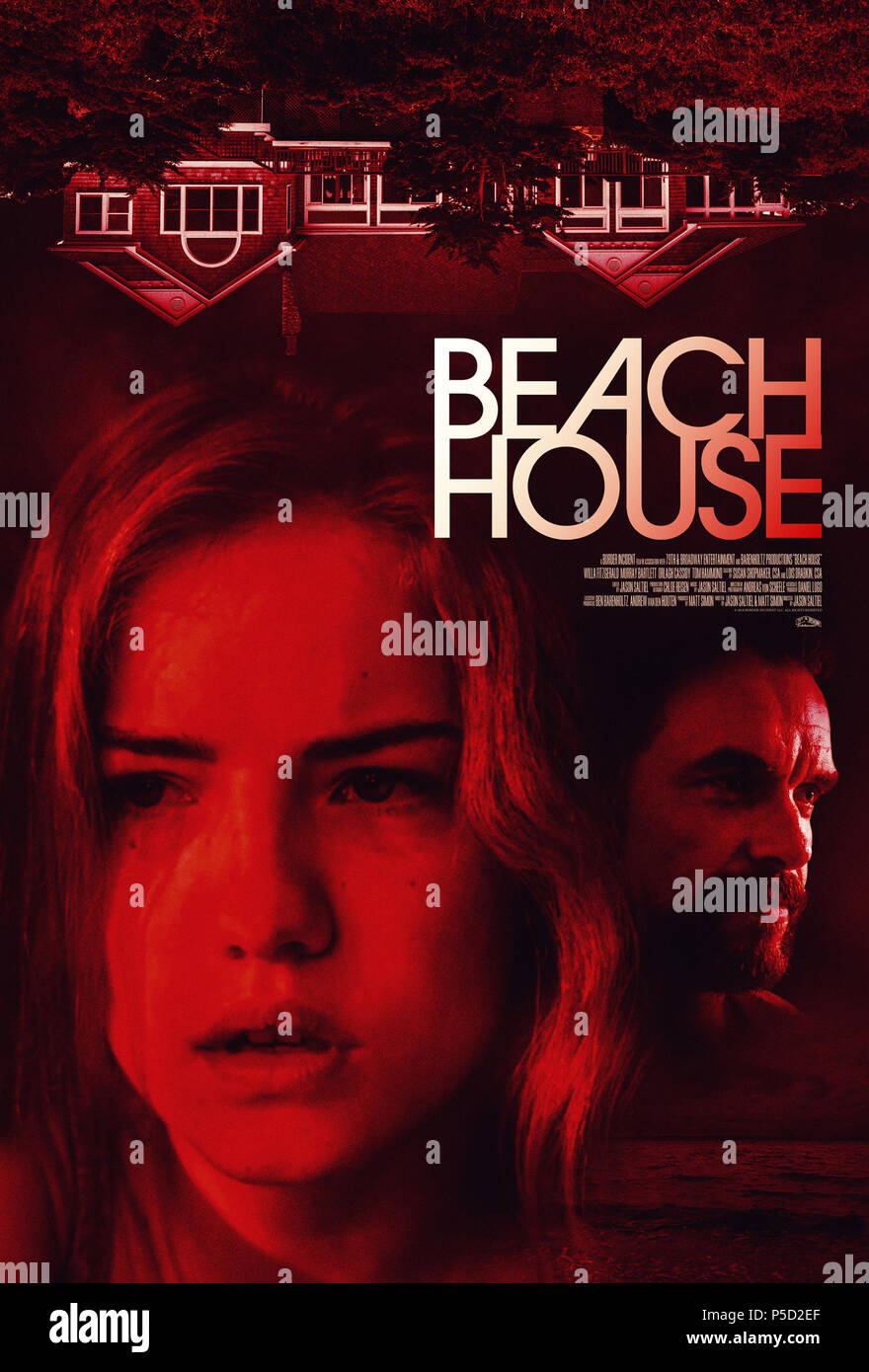 BEACH HOUSE, poster, from left: Willa Fitzgerald, Murray Bartlett, 2017 ...