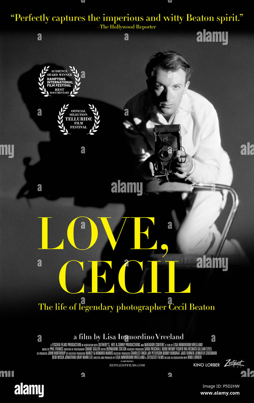 LOVE, CECIL, US poster, Cecil Beaton, 2017. © Zeitgeist Films/courtesy ...