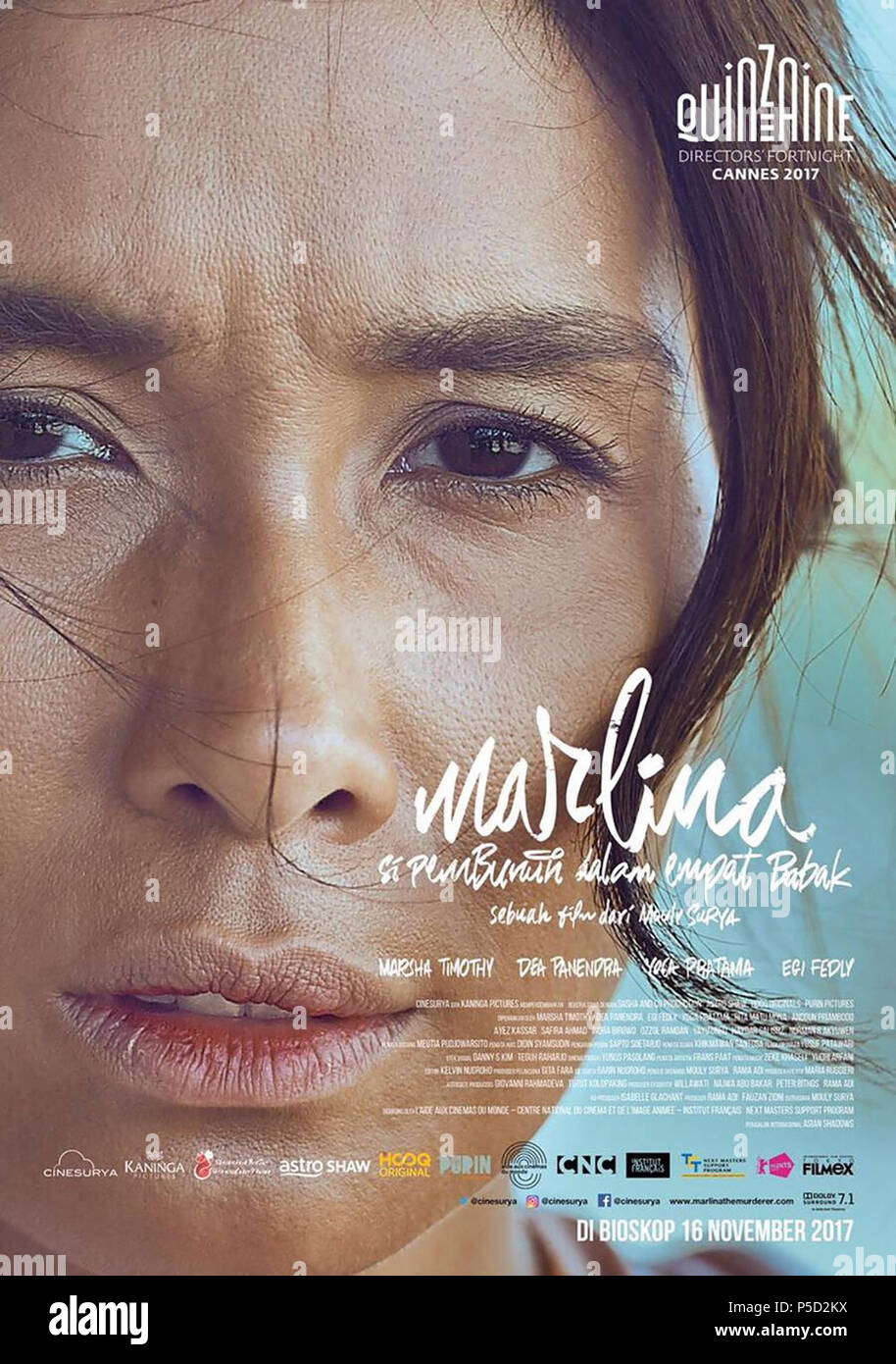 MARLINA THE MURDERER IN FOUR ACTS, Indonesian poster, Marsha Timothy ...