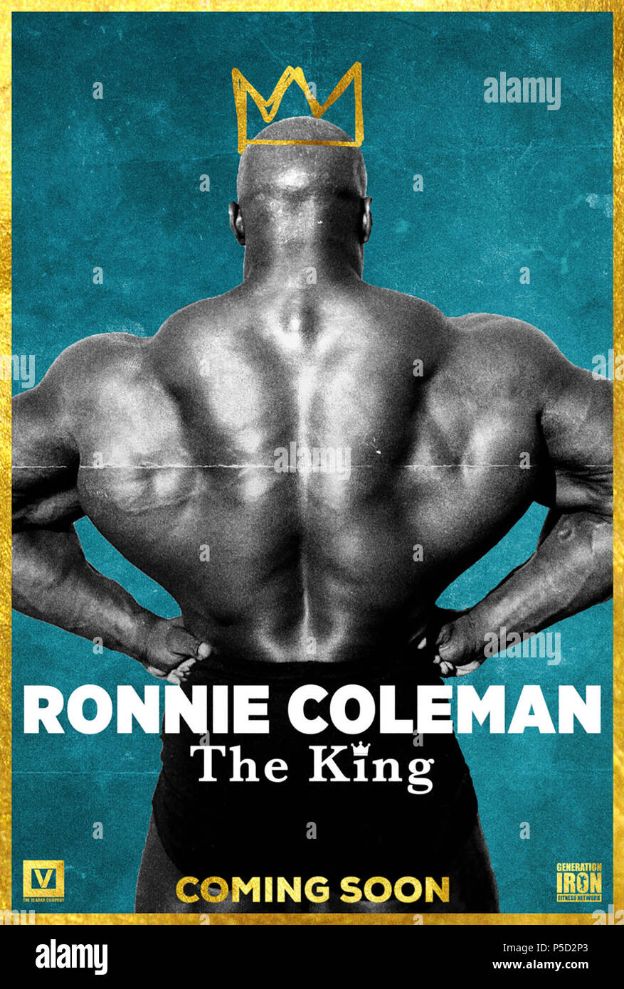 RONNIE COLEMAN: THE KING, poster, Ronnie Coleman, 2018. ©The Vladar ...