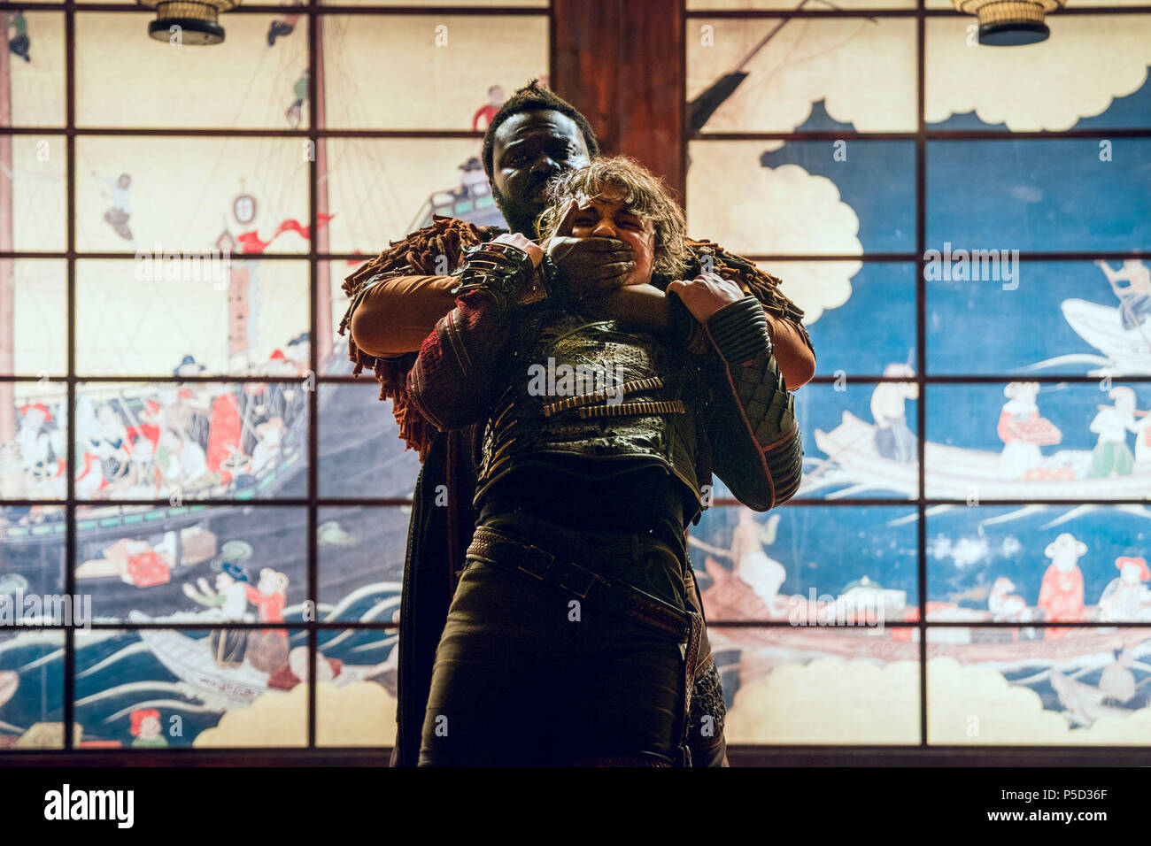 INTO THE BADLANDS, l-r: Babou Ceesay, Dean-Charles Chapman in 'Black ...