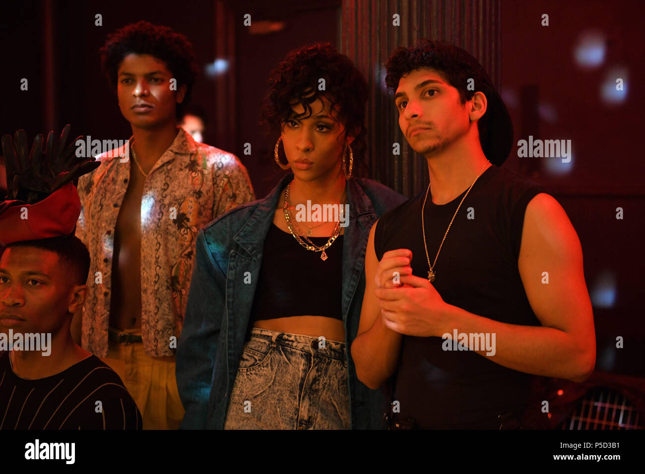 POSE, center: MJ Rodriguez in 'Pilot' (Season 1, Episode 1, aired June ...