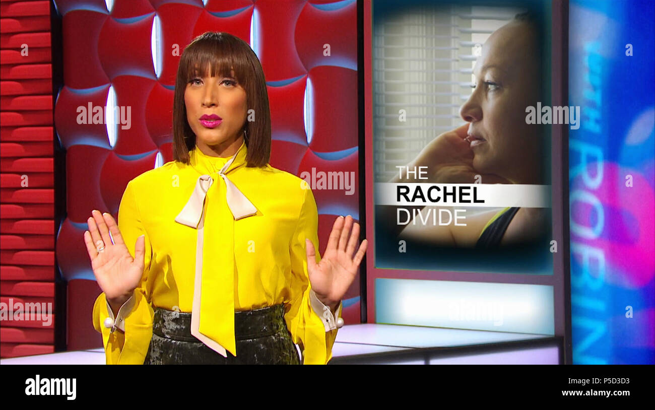 THE RUNDOWN WITH ROBIN THEDE, from left: host Robin Thede, Rachel ...
