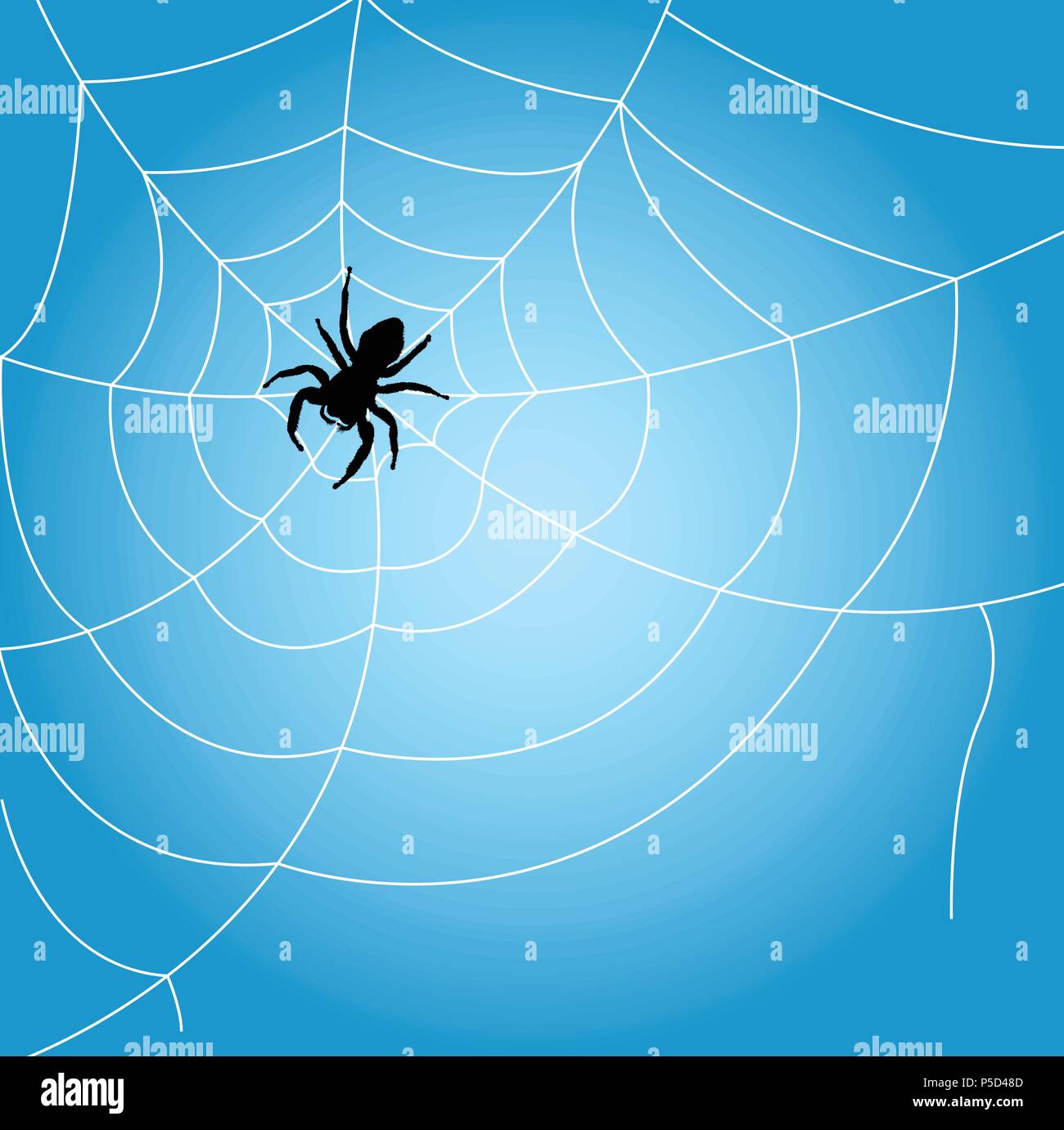 Simple spider outline Stock Vector Images - Alamy