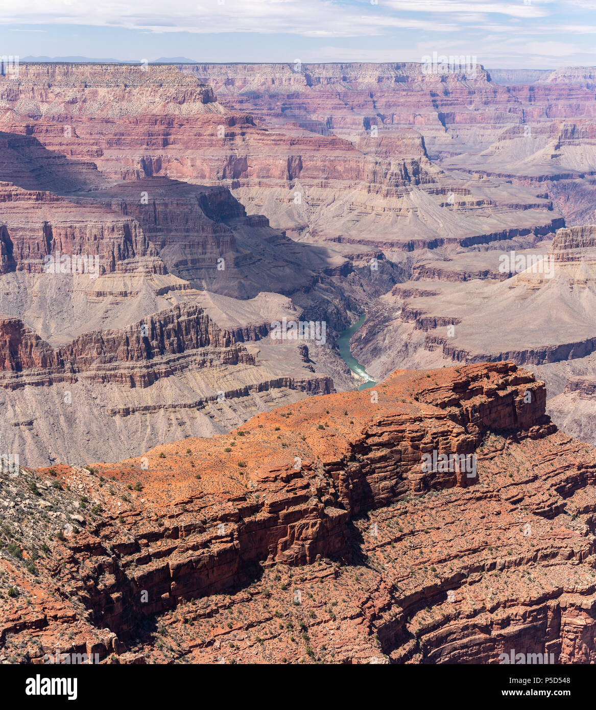 South rim of Grand Canyon in Arizona USA Panorama Stock Photo - Alamy
