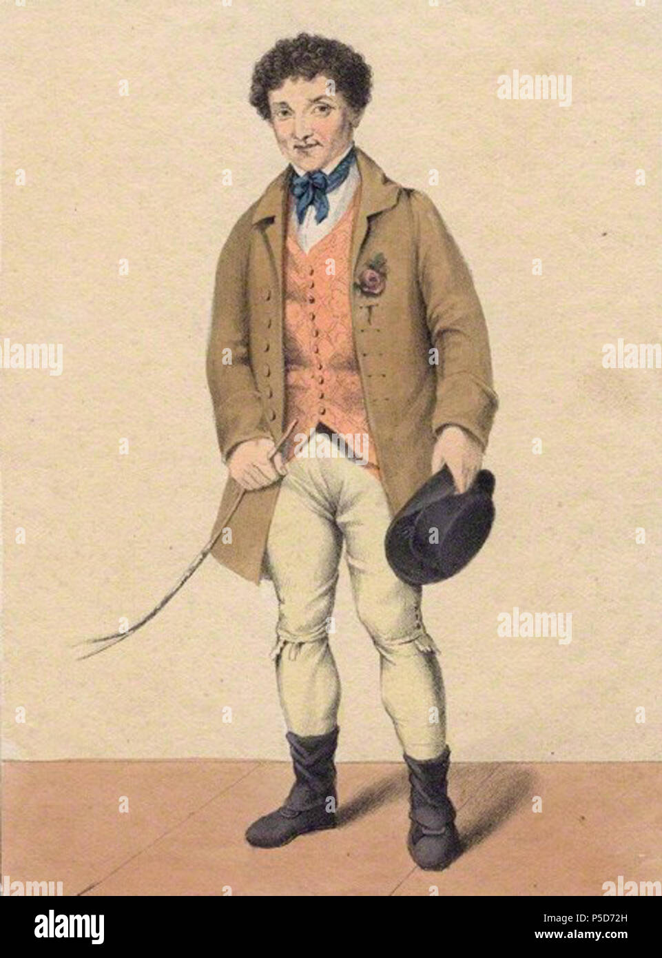 N/A. English: Coloured lithograph portrait of Edward Knight (1774–1826 ...