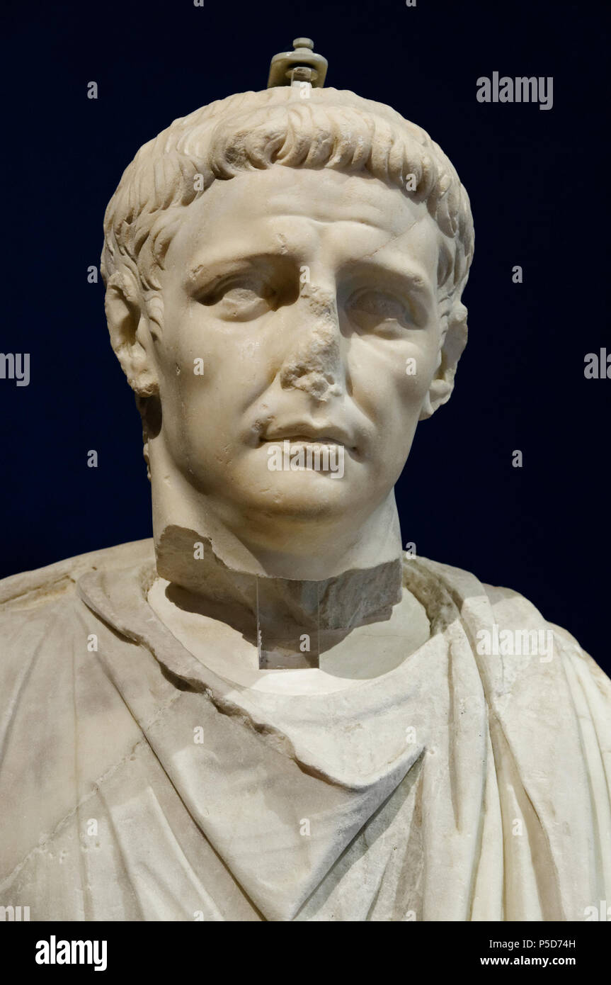 N/A. Portrait of Claudius, Roman emperor (detail) . 1st century AD. N/A ...