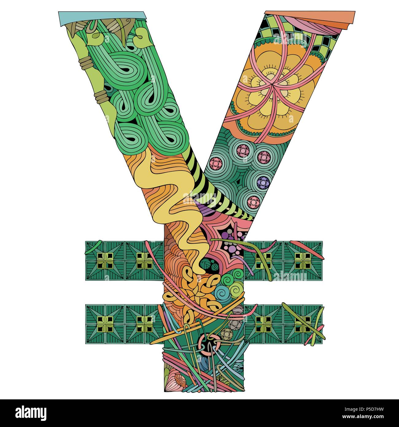 Yen vector pattern hi-res stock photography and images - Alamy