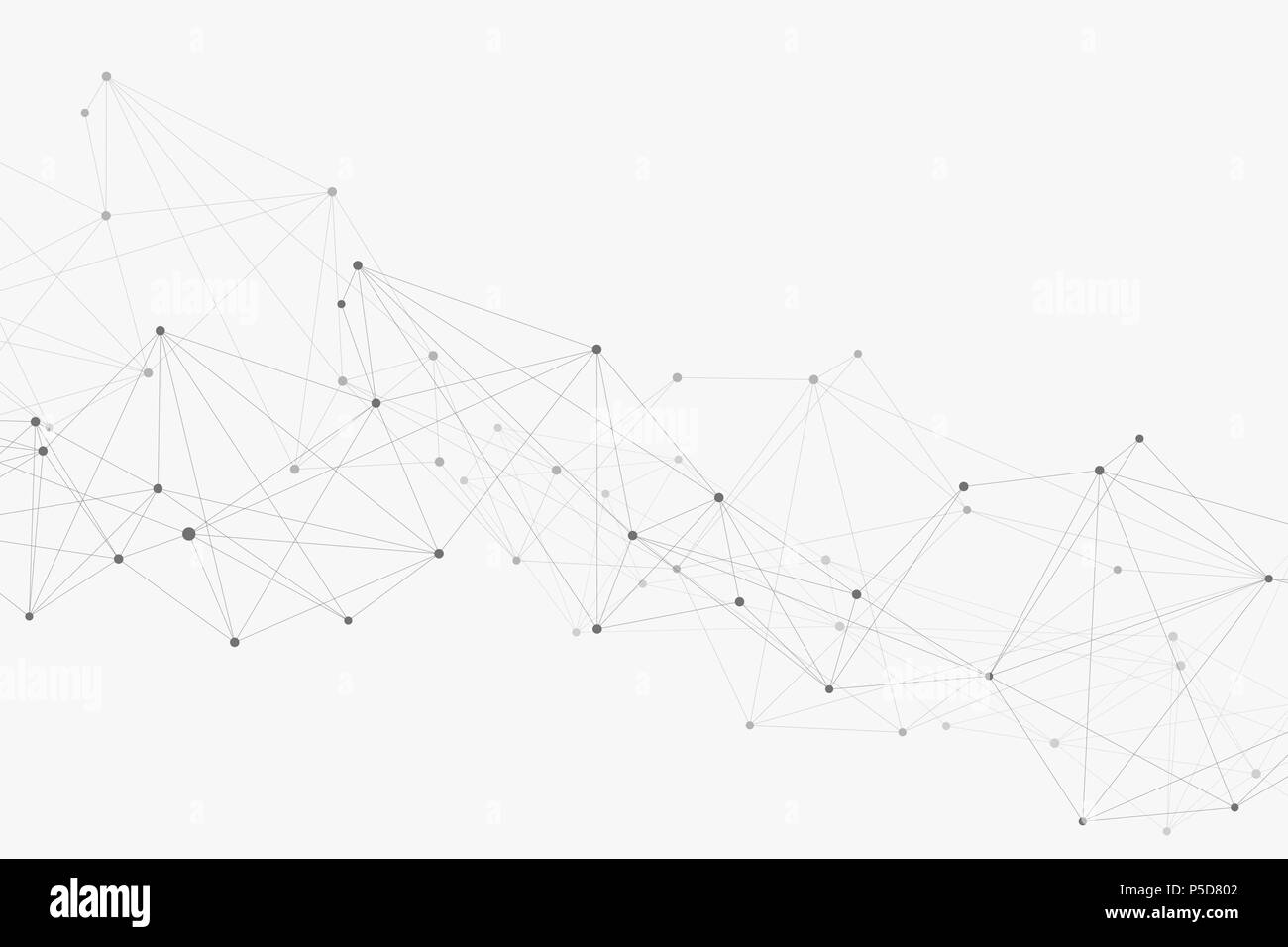 Geometric graphic background communication. Global network connections ...