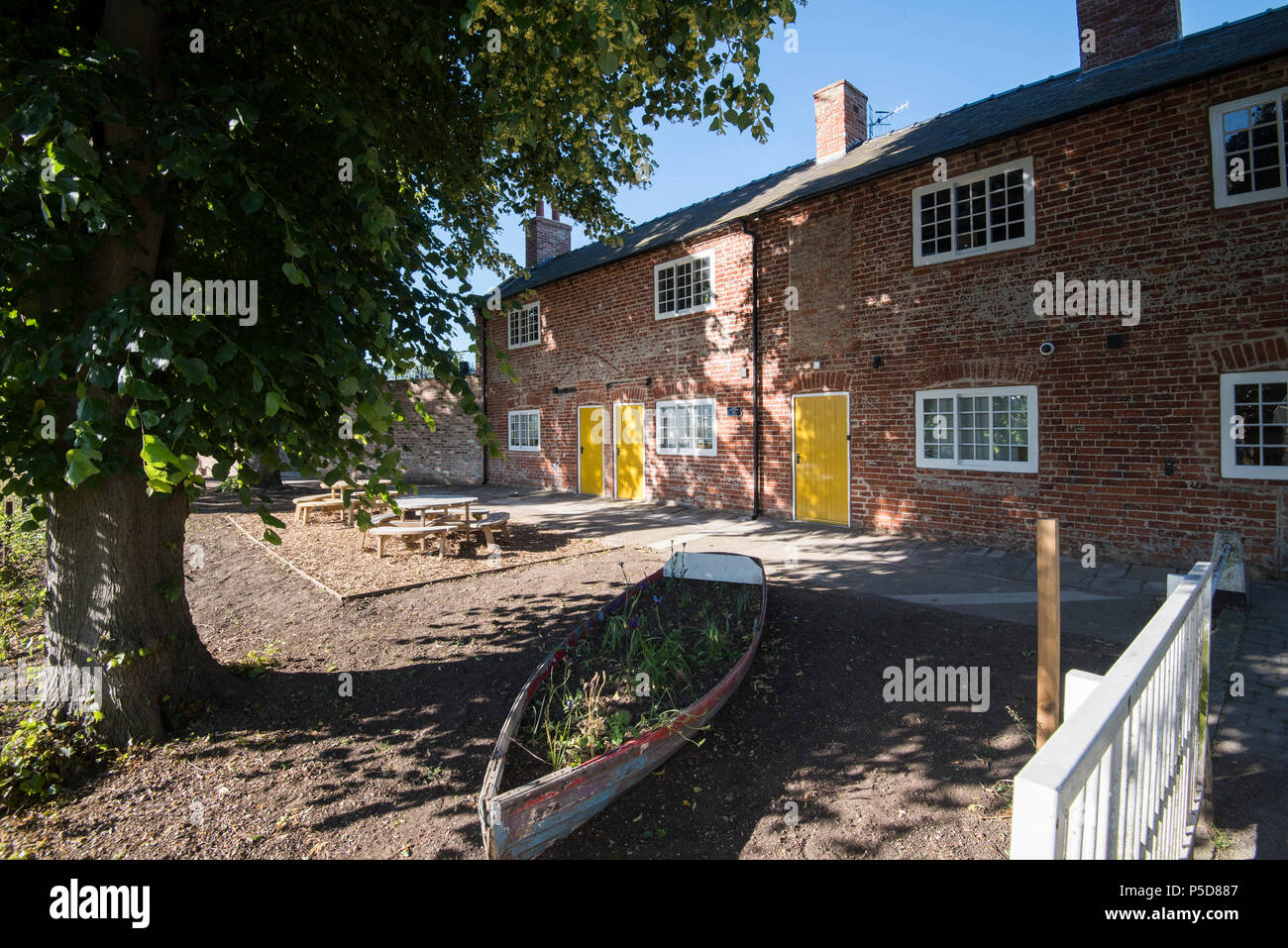 Canalside Heritage Centre at Beeston Lock, Nottinghamshire England UK ...
