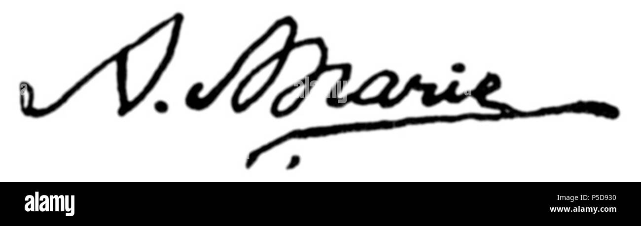 63 Adrien Marie signature - Bénézit Stock Photo - Alamy