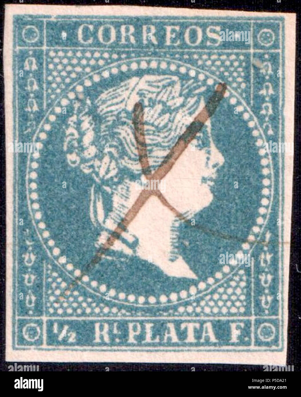 1857 stamp hi-res stock photography and images - Alamy