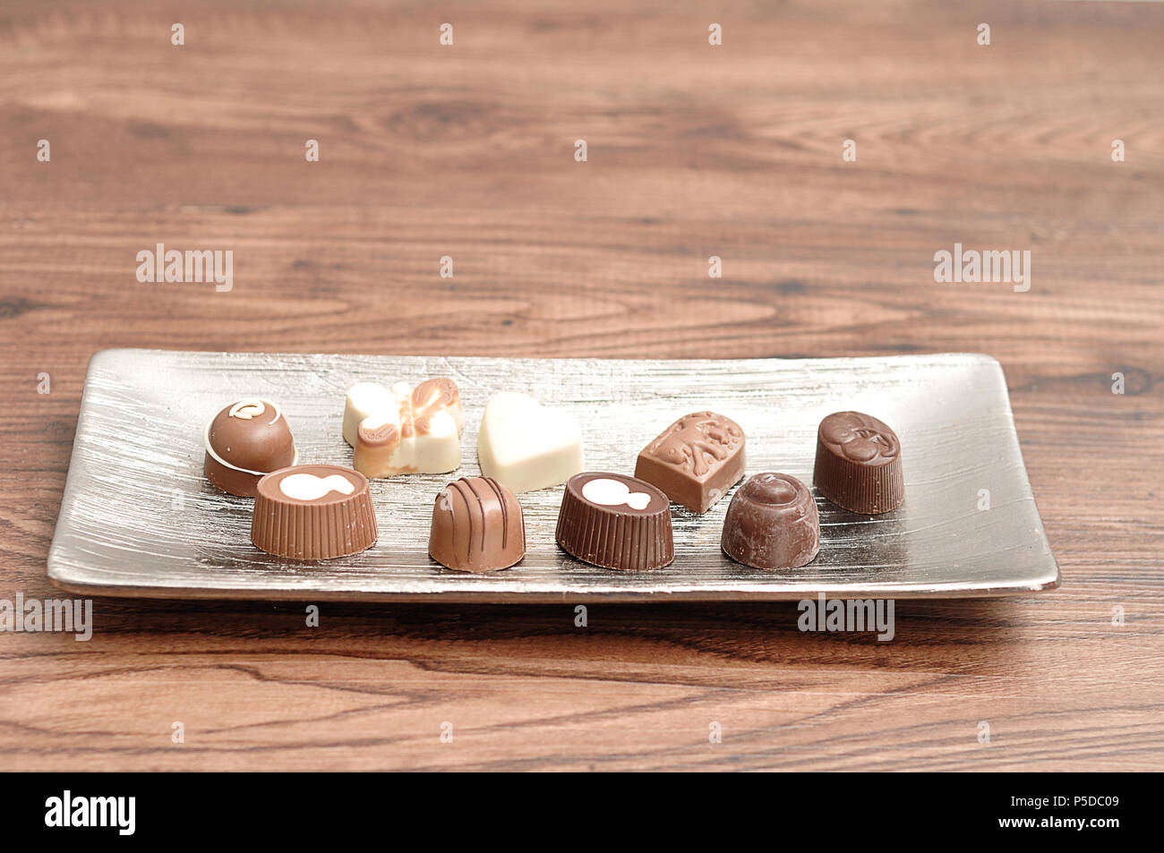Silver candy tray hi-res stock photography and images - Alamy