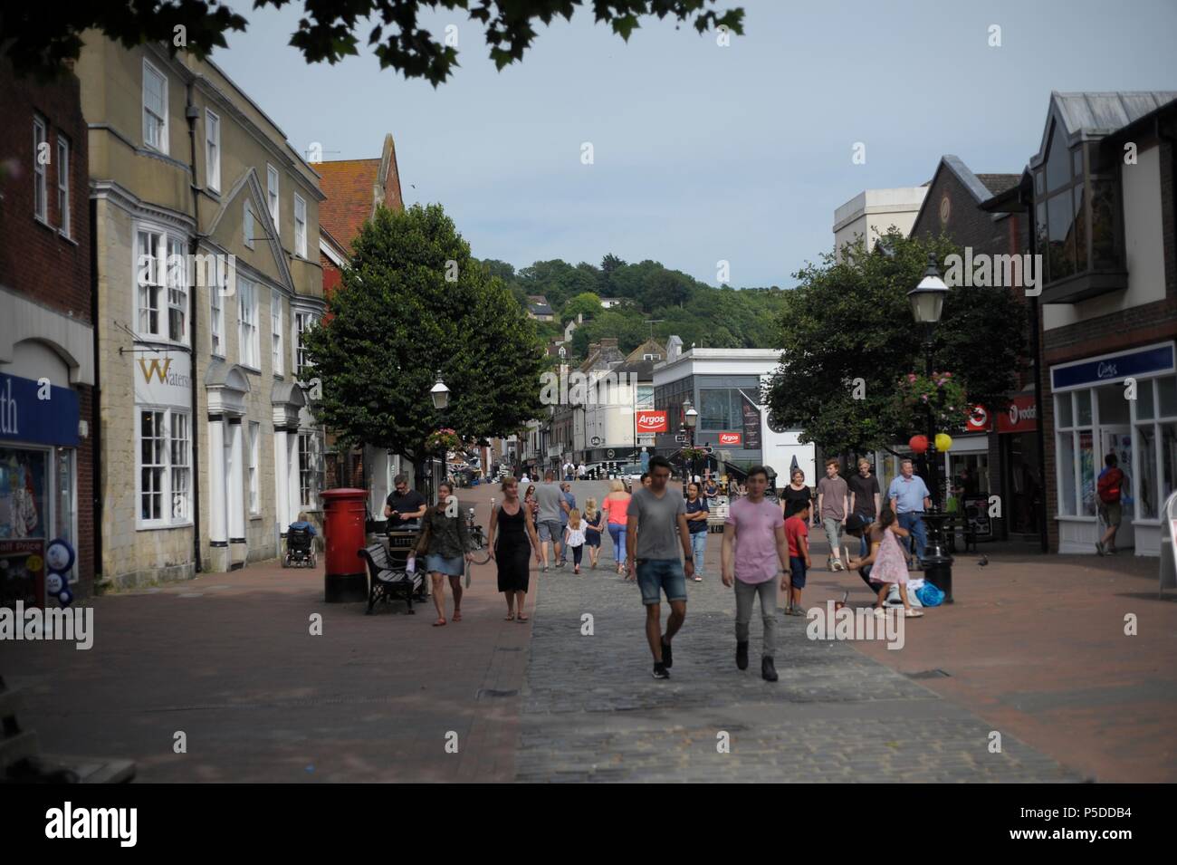 Historic english town, Lewes east sussex Stock Photo - Alamy