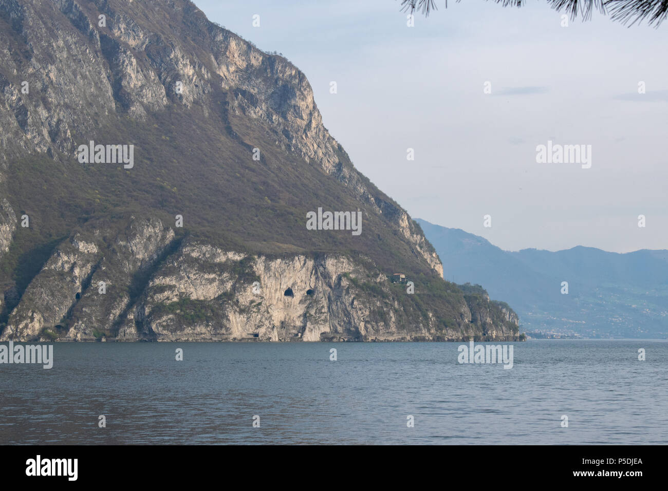 Beautiful scenery on lake iseo hi-res stock photography and images - Alamy