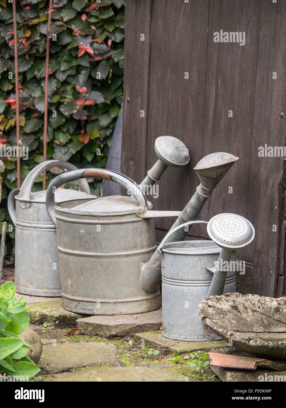 nice garden in germany Stock Photo - Alamy