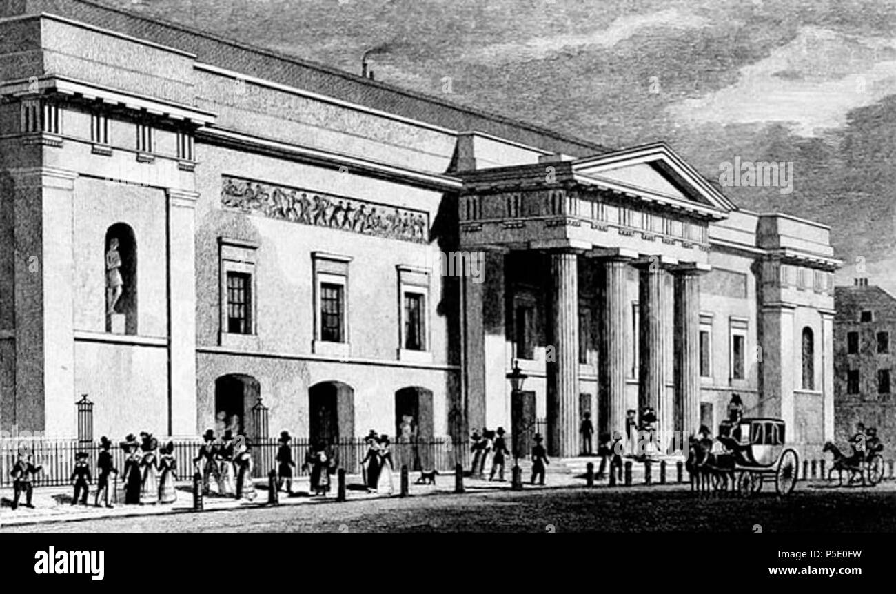 Exterior engraved Black and White Stock Photos & Images - Alamy