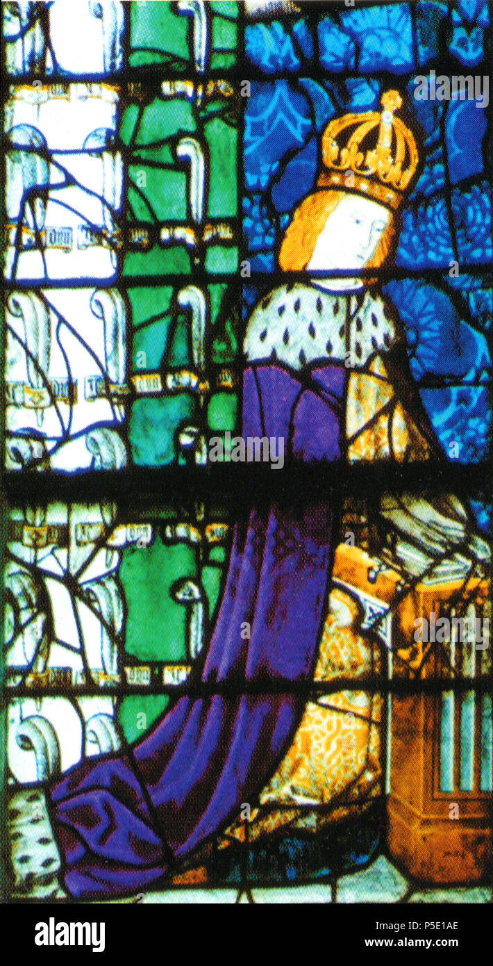 Edward v stained glass hi-res stock photography and images - Alamy