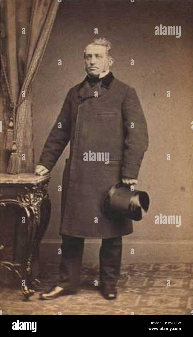 N/A. Carl Christian Frederik Adolph Holstein (1816-1881), Danish farmer ...
