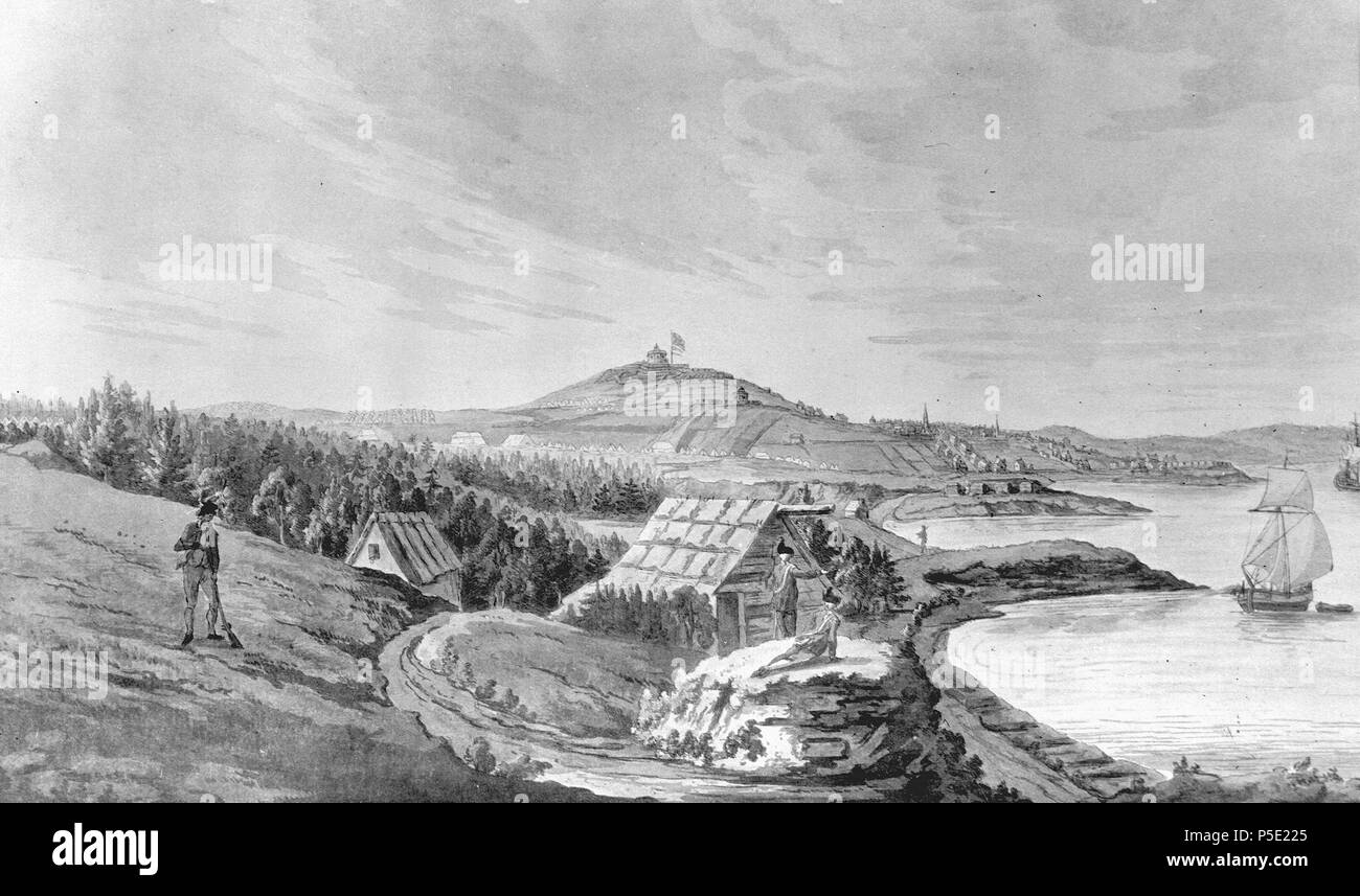 N/A. English: South Aspect of Halifax from near Point Pleasant Park, ca ...