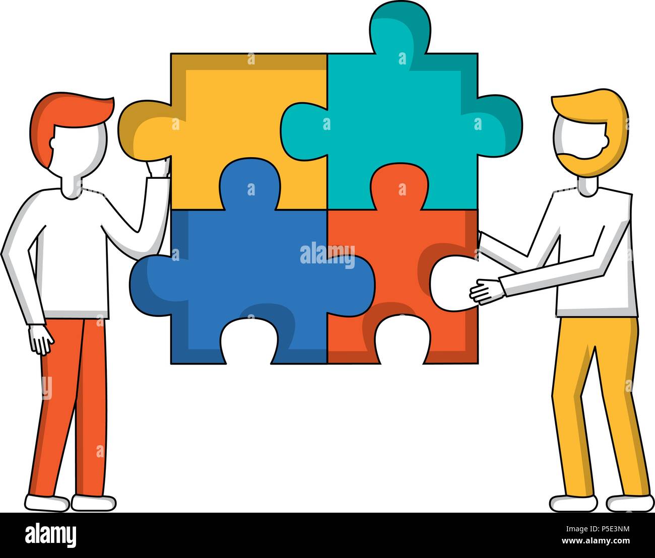 Charming pieces Stock Vector Images - Alamy