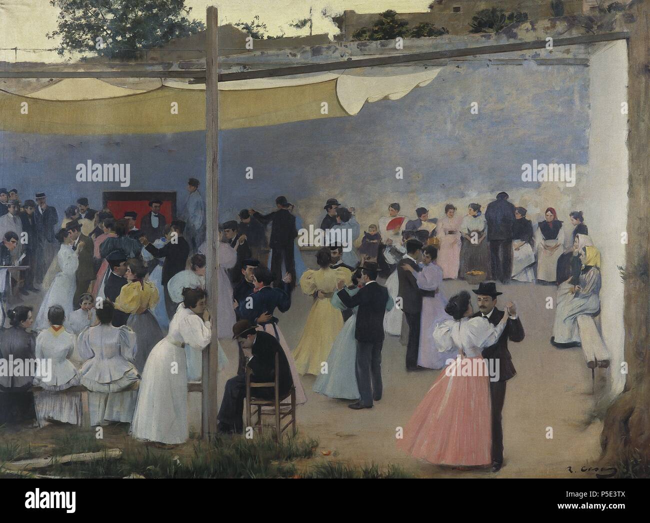 Baile de Tarde, 1896. Siglo XIX. Ramon Casas. Modernismo. Museum ...