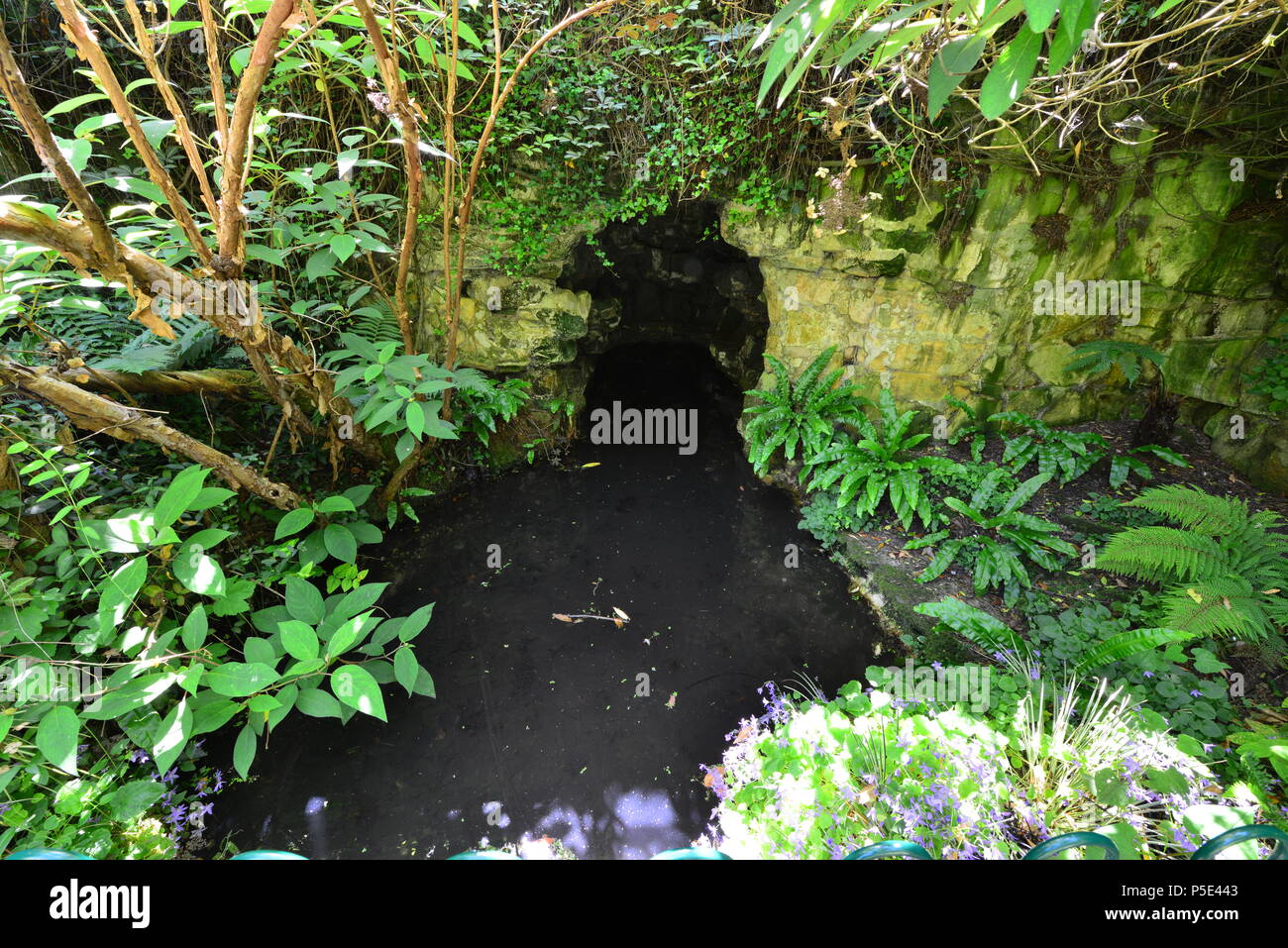 A water grotto in England Stock Photo - Alamy