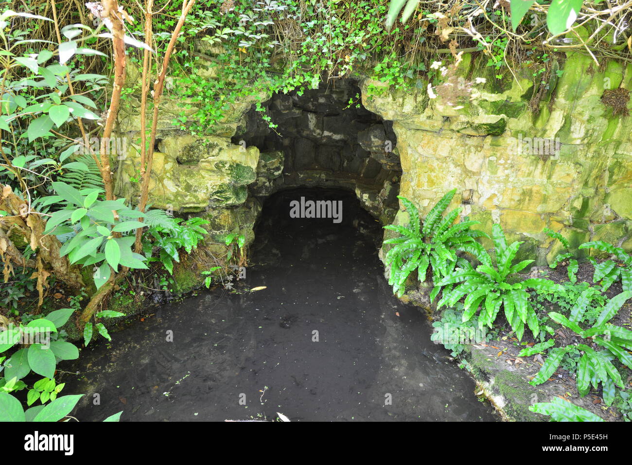 A water grotto in England Stock Photo - Alamy