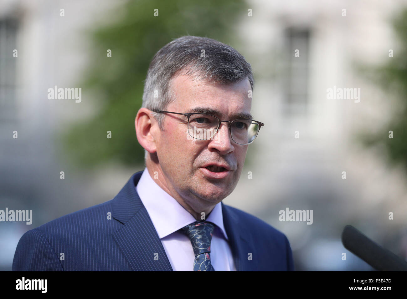 Drew Harris who is the new Garda Commissioner at the government ...