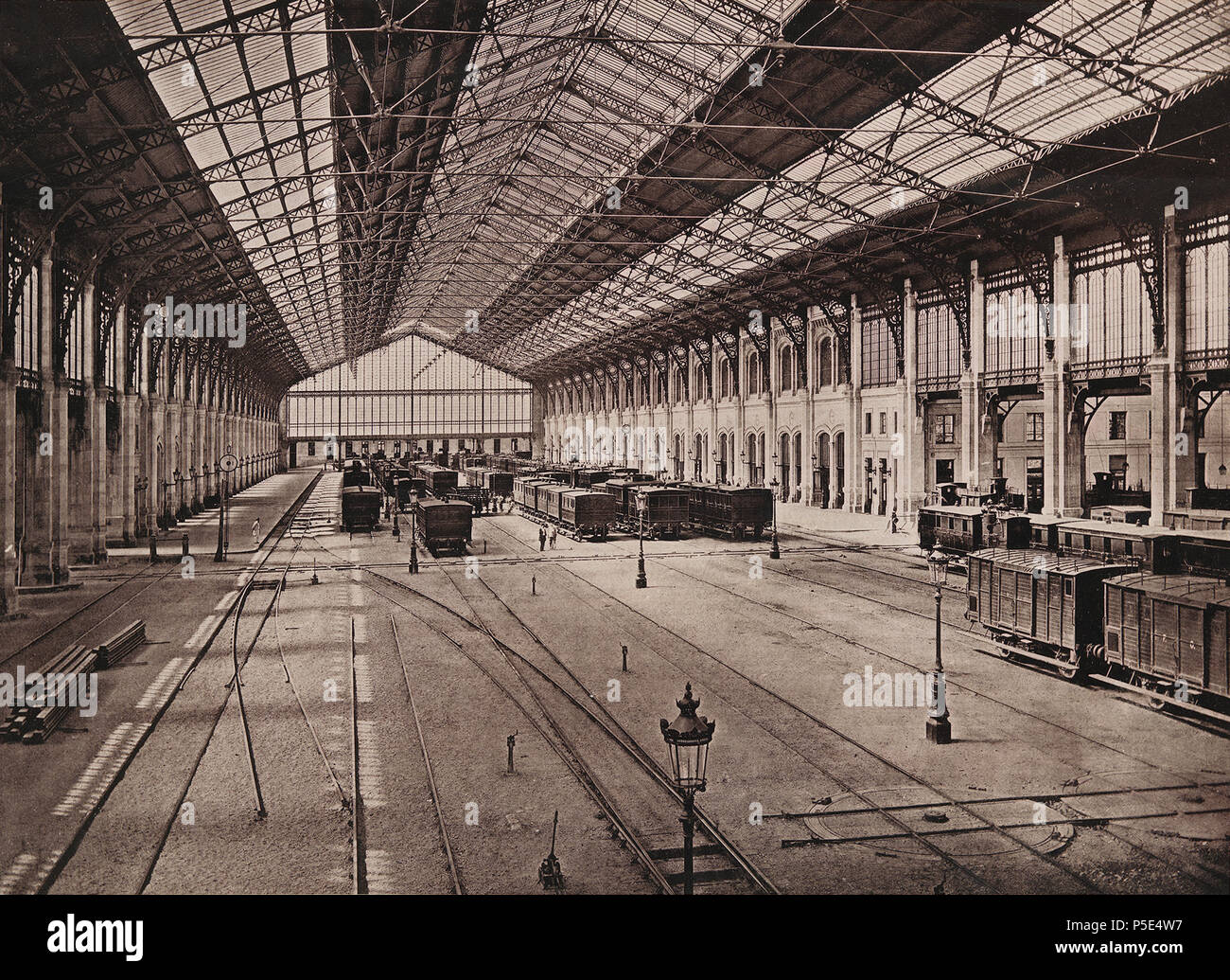 Français : Chemin de fer d'Orleans. Gare de Paris. English: D'Orleans ... Français : Chemin de fer d'Orleans. Gare de Paris. English: D'Orleans ...